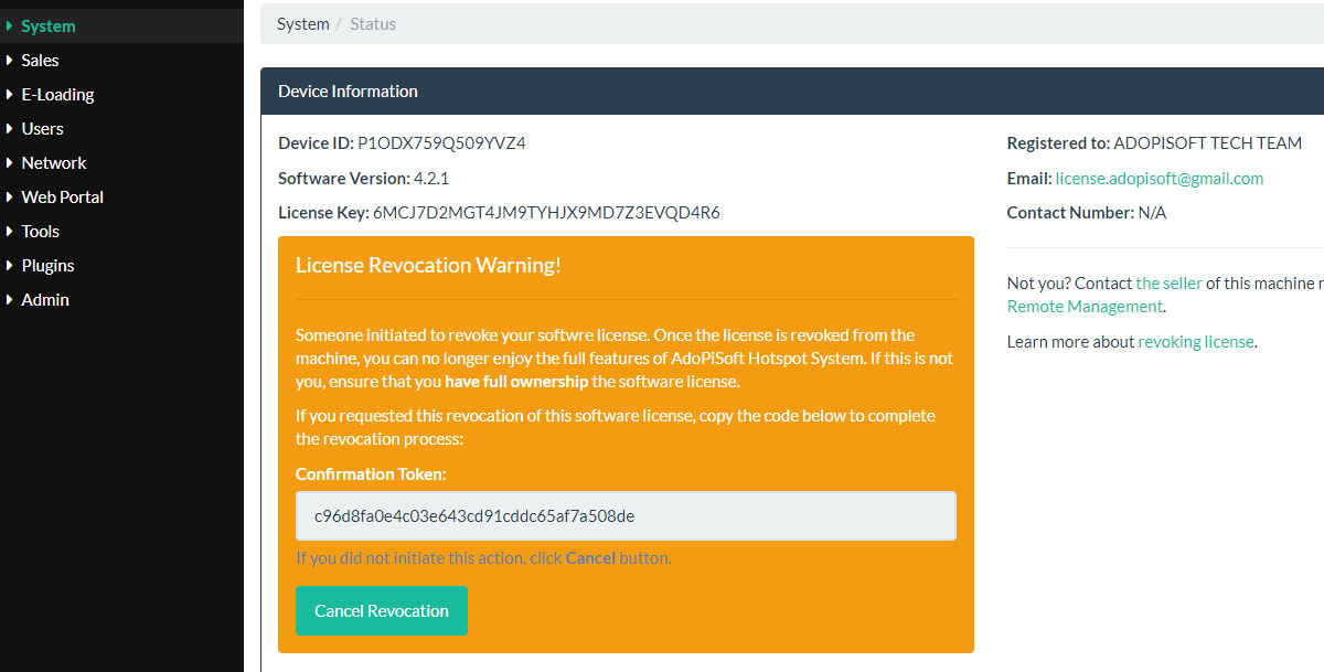 How to Revoke AdoPiSoft License for Version 4 - AdoPiSoft Blog