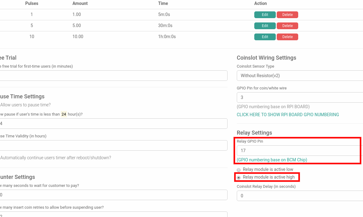 Updated Diagram – with coinslot disabler using SET pin - AdoPiSoft Blog